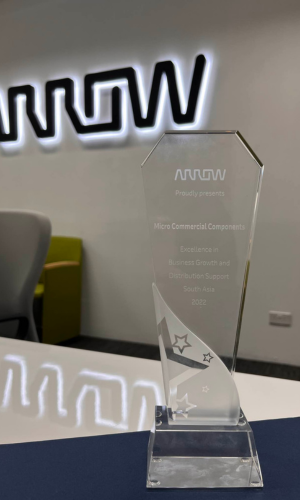 Arrow Honors MCC with Top Partner Award in South Asia